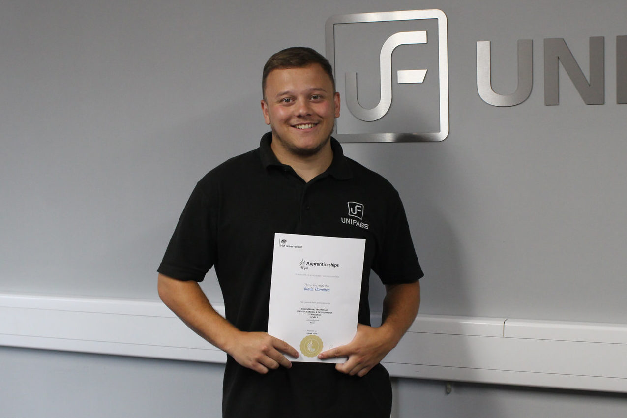Jamie’s CAD Design Apprenticeship Journey - Unifabs